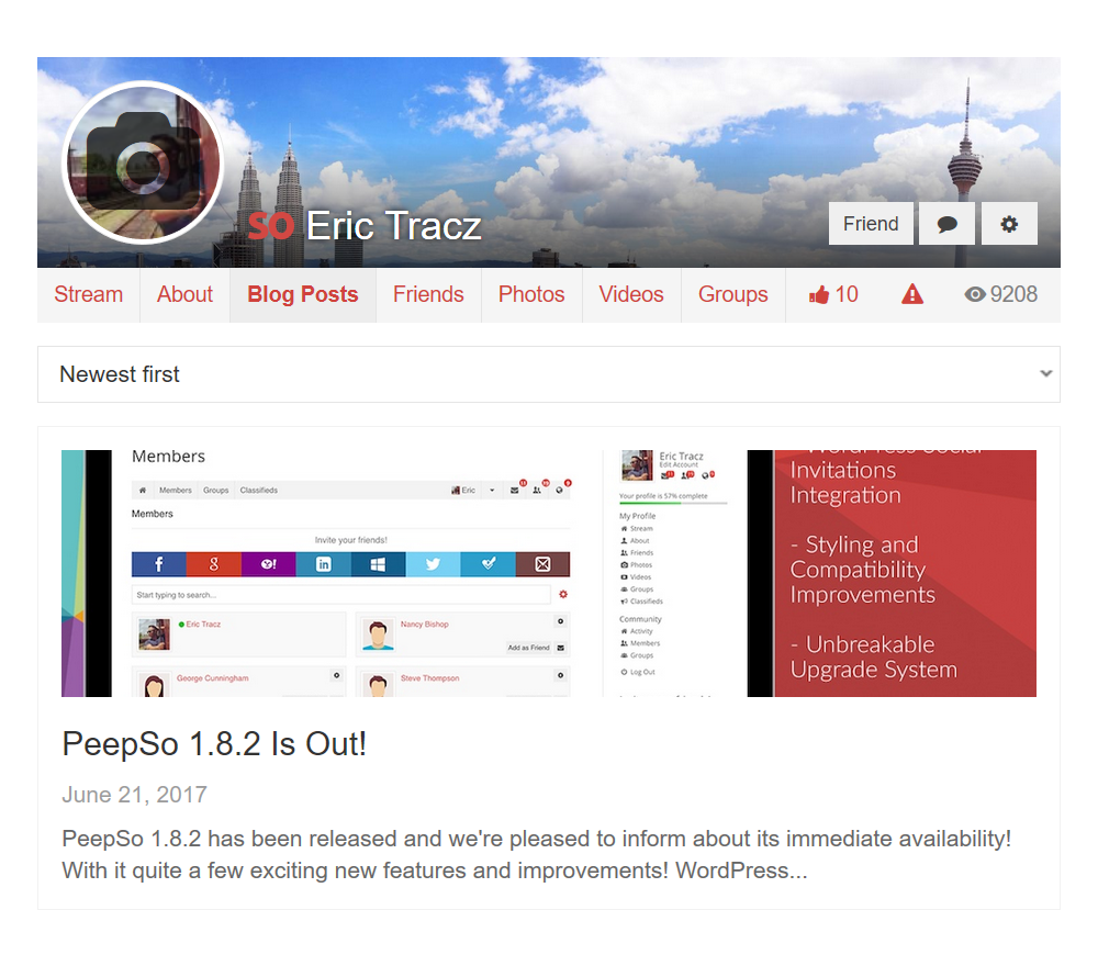 PeepSo | Open Source Social Network Software - WordPress Plugin - Create a Private Social Network