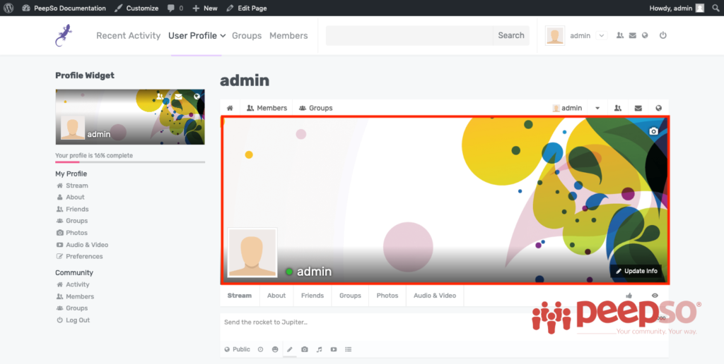 Template overrides | PeepSo