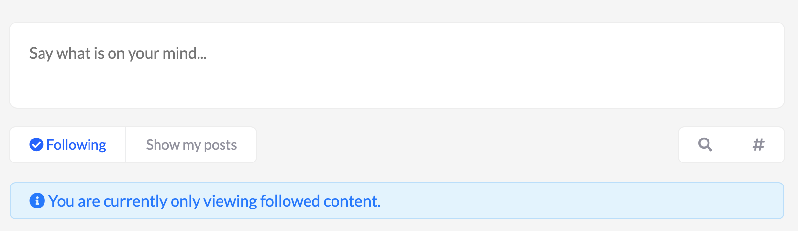 Snippet: Hide Stream Filters Warning – PeepSo