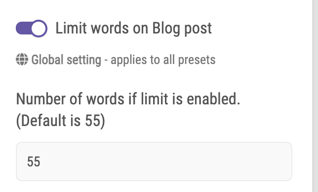 WordPress Blog Settings | PeepSo