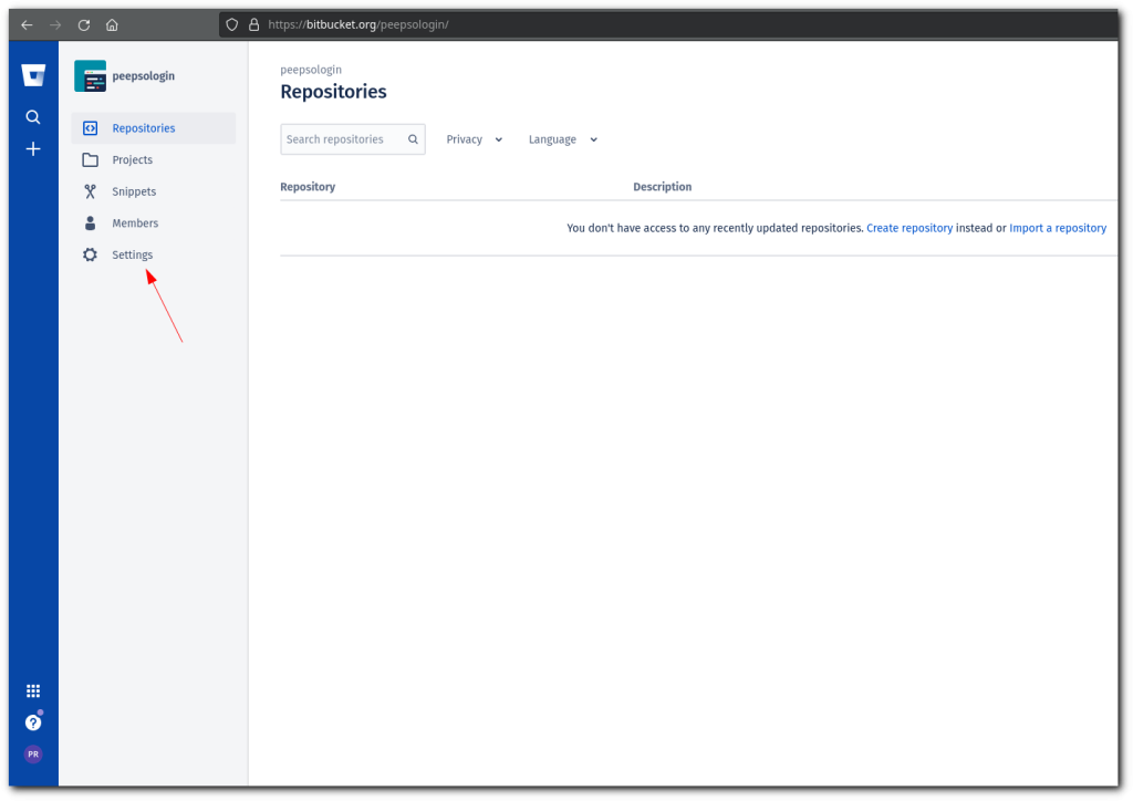 BitBucket Login | PeepSo