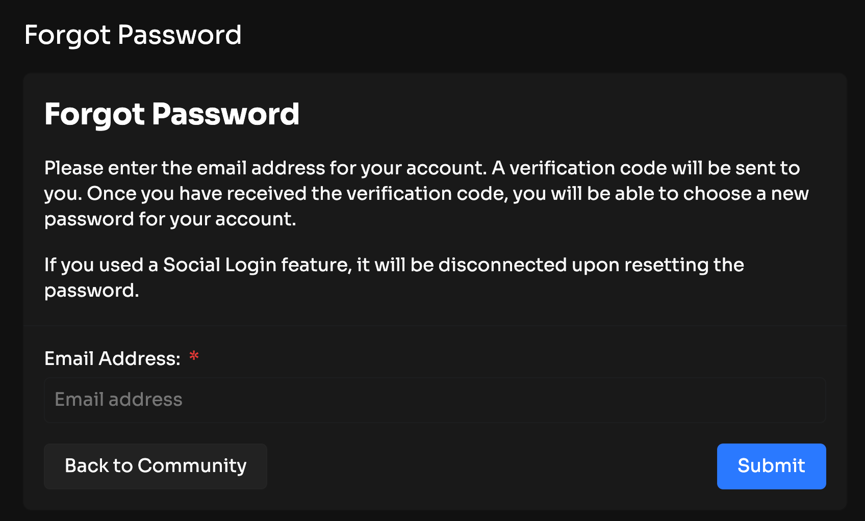 Disconnect From Social Network Account | PeepSo