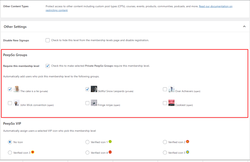 PMP & PeepSo Groups | PeepSo