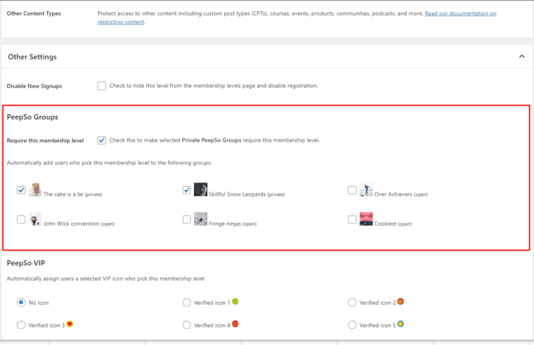 PMP & PeepSo Groups | PeepSo
