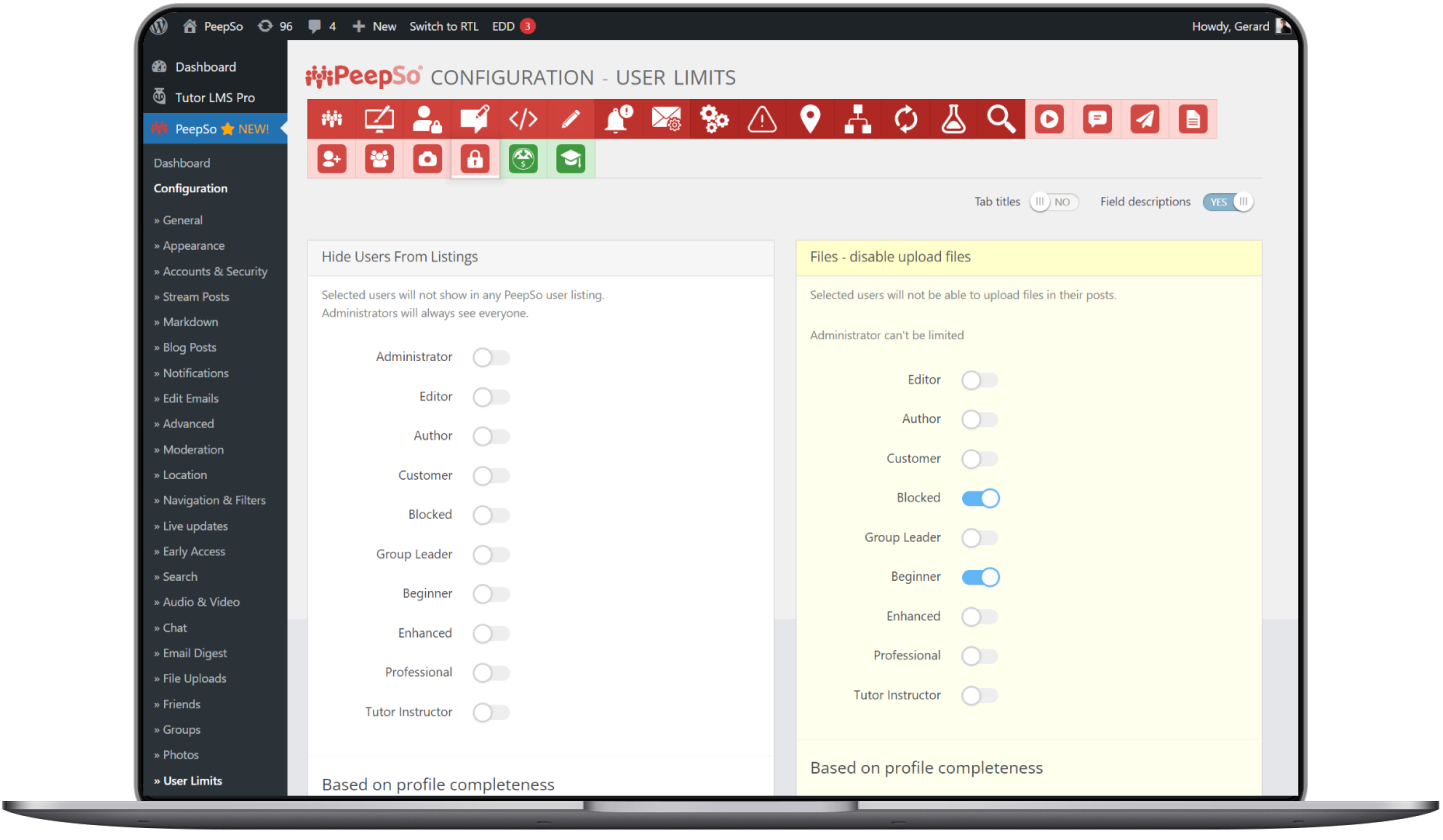 File Uploads in Your Online Community | PeepSo