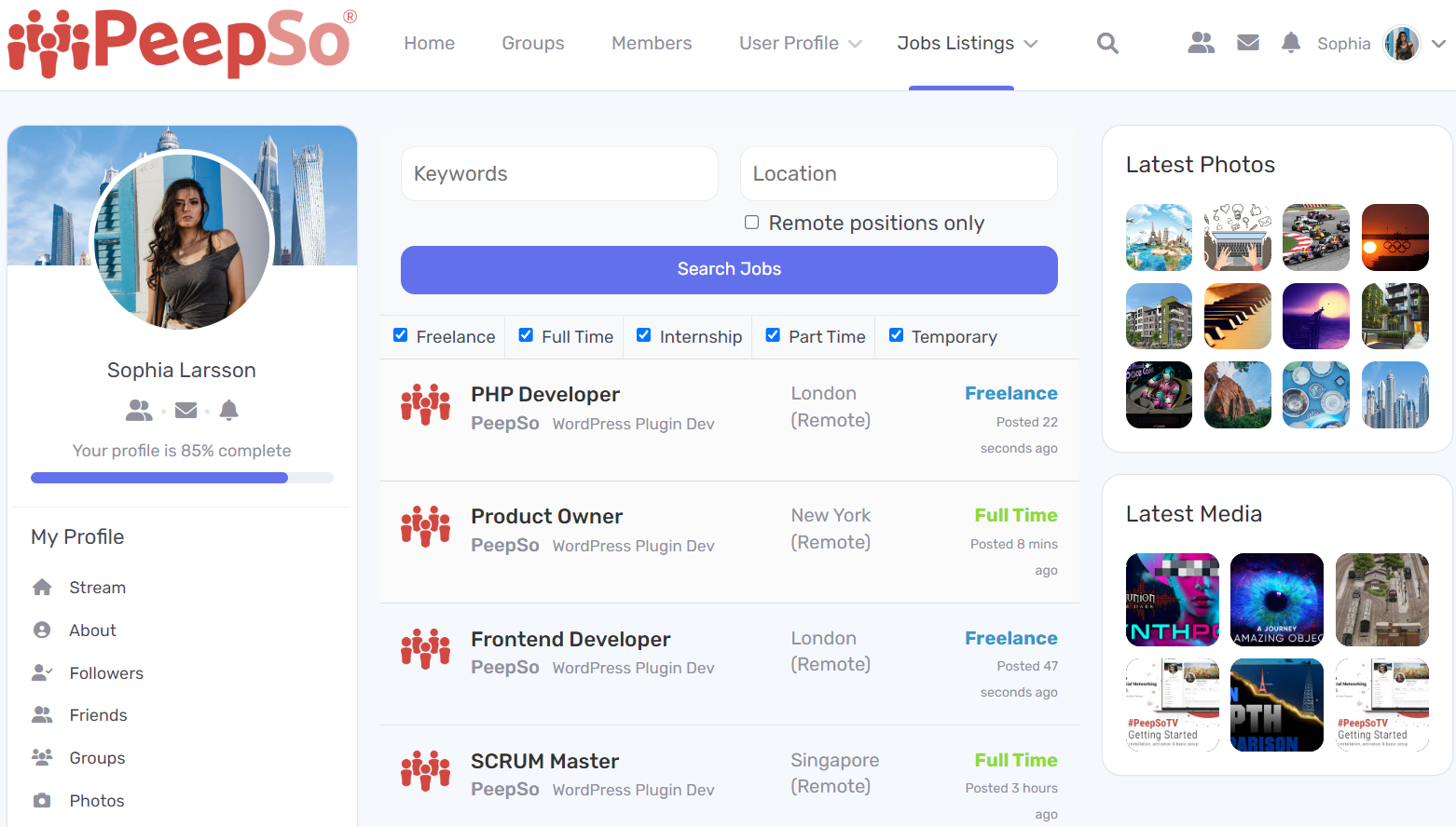 Major Release: 6.0.0.0 | PeepSo