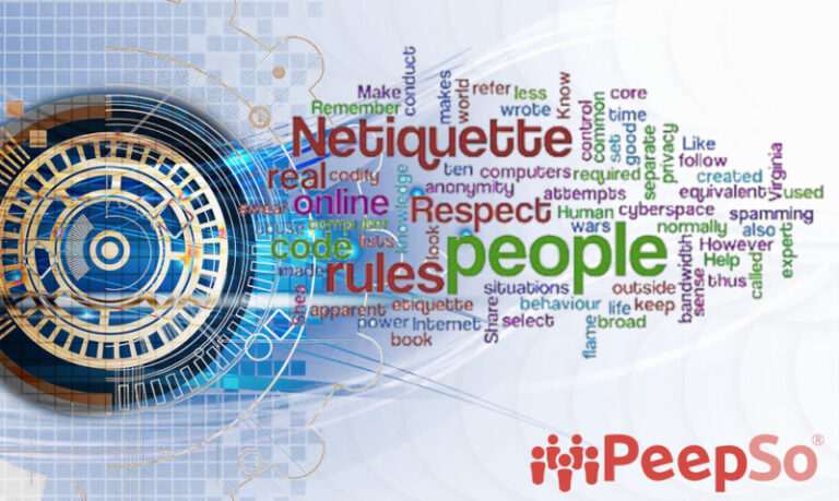 NETiquette: Tips for Engaging Respectfully | PeepSo